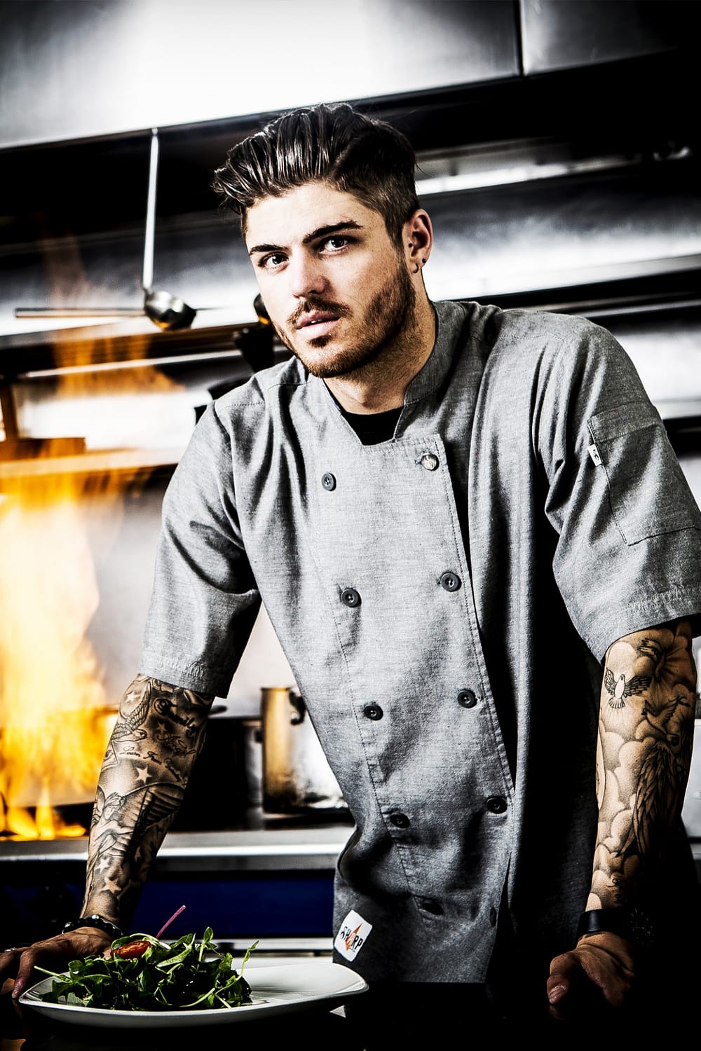 Workwear Fashion Photography at Lepone's in Oswestry